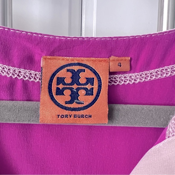 Tory Burch | Dresses | Tory Burch Angie Color Block Silk Dress | Poshmark